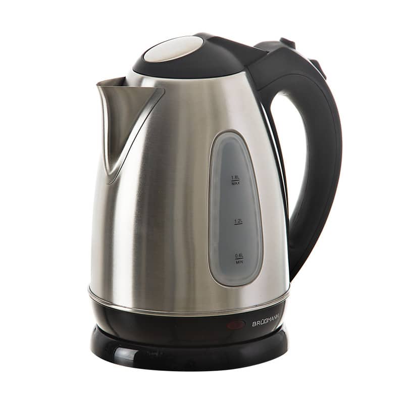 ELECTRIC KETTLE 110V 1.8L STAINLESS STEEL BRUGMANN - Antigua Home ...
