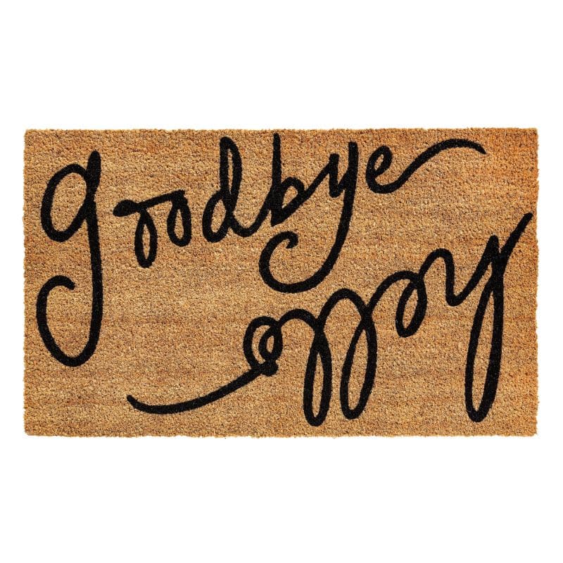 HAMAT RUCO PRINT HELLO GOODBYE WELCOME MAT45X75CM - Antigua Home ...