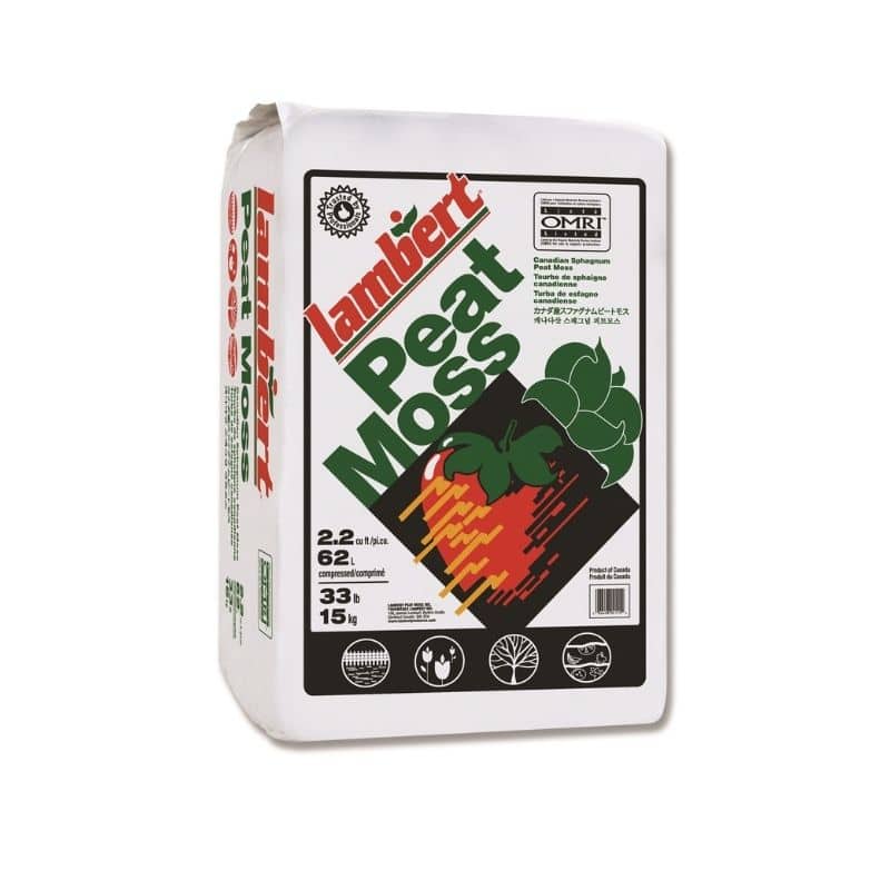 LAMBERT PEAT MOSS 2.2CF/63L - Antigua Home & Garden Centre