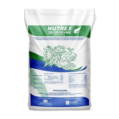 NUTREX 20-20-20 50LB FERTILIZER - Antigua Home & Garden Centre